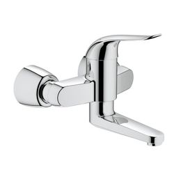 Grohe Euroeco Special Waschtischarmatur, Wandmontage, 32771000,