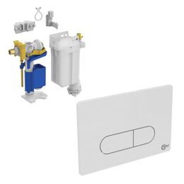 Ideal Standard Oleas Bet&auml;tigungsplatte M1, R0117AC+R018667, M1
