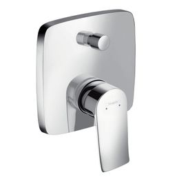 Hansgrohe Metris Unterputz-Wannenarmatur, Einhebelmischer, 31451000,