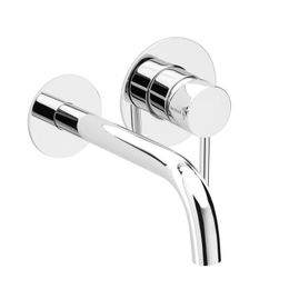 Herzbach DEEP Waschtischarmatur, Wandmontage, 18.203754.1.01,