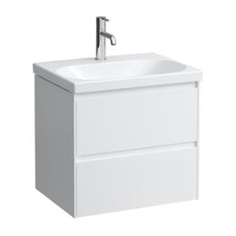 Laufen LANI Schrank mit LUA Waschtisch, 2 Ausz&uuml;ge, H8100830001561+H4035321122601,
