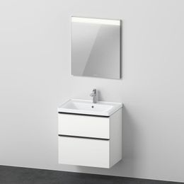 Duravit D-Neo Schrank mit Waschtisch, mit Spiegel, DE011201818,