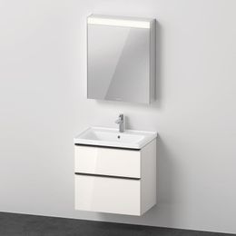 Duravit D-Neo Schrank mit Waschtisch, mit Spiegelschrank, DE0115R2222,
