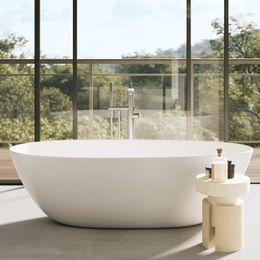 Villeroy & Boch Villeroy & Boch Antao freistehende Badewanne, oval, UBQ170TAO7TV-01,