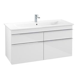 Villeroy & Boch Villeroy & Boch Venticello Schrank mit Waschtisch, 4 Ausz&uuml;ge, 4104CL01+A92901DH,