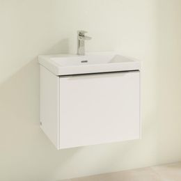 Villeroy & Boch Villeroy & Boch Subway 3.0 Schrank mit Waschtisch, 1 Auszug, 4A70F4R1+C57900VE,