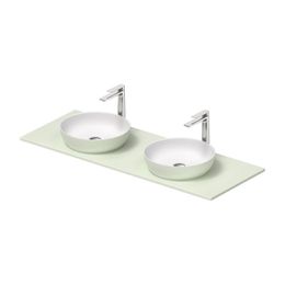 Duravit Sivida Konsolenplatte mit Waschtisch doppelt, 268016FH00,