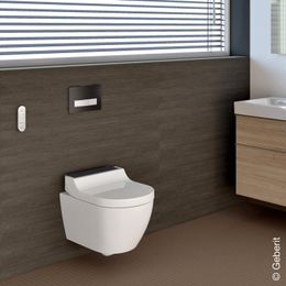 Geberit AquaClean Tuma Wand-Dusch-WC Comfort mit WC-Sitz, 146290SJ1, Comfort