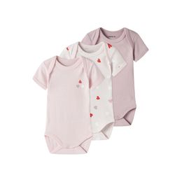 name it Body M&auml;dchen Gr&ouml;&szlig;e 68 rosa / altrosa / pastellpink / rot