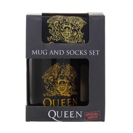Queen Logo - Tassen-Socken-Set Tasse multicolor GP86997