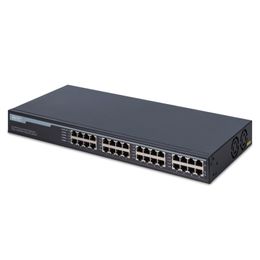 Digitus 16-Port 10G Ethernet PoE+ Injektor, 802.3at, 250 W