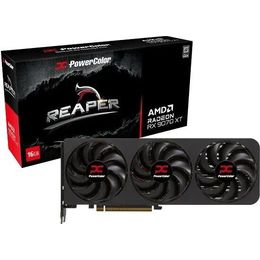 Powercolor Grafikkarte AMD Radeon RX 9070 XT Reaper 16GB GDDR6
