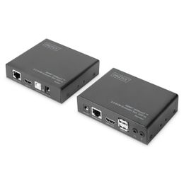 Digitus 4K HDMI HDBaseT&trade; 2.0 KVM Extender Set, 100 m