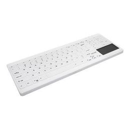 Active Key MedicalKey AK-C7412F Tastatur mit Touchpad - QWERTZ Deutsch - Wei&szlig;