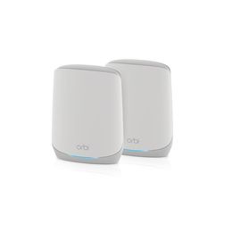 Netgear Orbi Tri-Band WiFi 6 Mesh-System 5,4 GBit/s, Router + 1 Satellit
