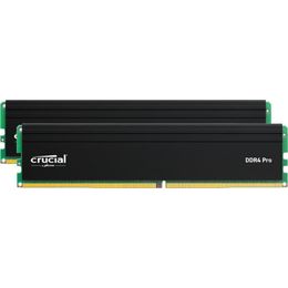 CRUCIAL RAM Pro 32GB (2x16GB) Kit DDR4 3200MHz UDIMM schwarz