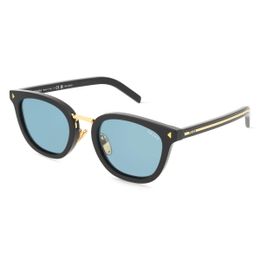Prada 0PR C01SD | Herren-Sonnenbrille | Fassung: Vollrand, Cat Eye, Acetat, Schwarz | Glasfarbe: Gr&uuml;n