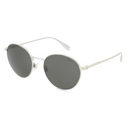 Polo Ralph Lauren 0PH3158 | Herren-Sonnenbrille | Fassung: Vollrand, Rund, Metall, Silber | Glasfarbe: Grau