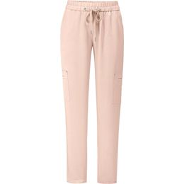 CR&Eacute;ATION L Damen Jogg Pants aus Lyocell (TENCEL) puder Gr&ouml;&szlig;e 19