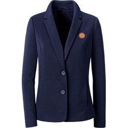 CR&Eacute;ATION L Damen Jerseyblazer in Interlock-Qualit&auml;t marine Gr&ouml;&szlig;e 36