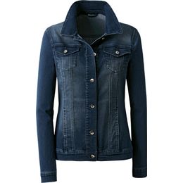 CR&Eacute;ATION L Damen Jeansjacke elastische Qualit&auml;t dark blue Gr&ouml;&szlig;e 38