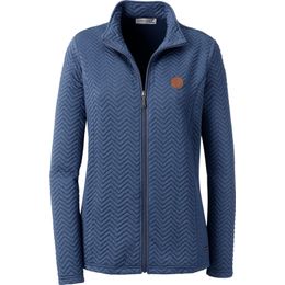 CR&Eacute;ATION L Damen Shirtjacke mit Stehkragen jeansblau Gr&ouml;&szlig;e 54