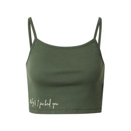 ABOUT YOU x Swalina&Linus Top 'Merle' Damen Gr&ouml;&szlig;e XL khaki