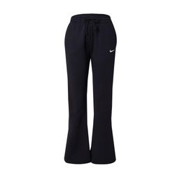Nike Sportswear Hose 'PHNX FLC' Damen Gr&ouml;&szlig;e 36 schwarz / wei&szlig;