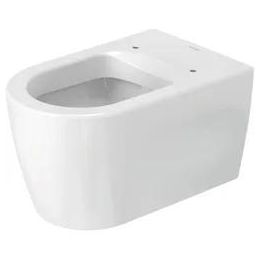 Duravit ME by Starck Wand-WC, 570x370x360mm, Tiefsp&uuml;ler, geschlossener Sp&uuml;lrand, 2528092600, Farbe: Innenfarbe Wei&szlig;, Au&szlig;enfarbe Wei&szlig; Seidenmatt