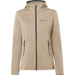 Vaude Idris Fleecejacke Damen - beige - Gr. 36 - Polyester