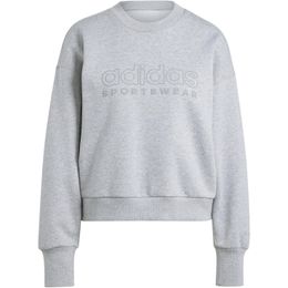 Adidas All Szn Sweatshirt Damen - grau - Gr. XS - Baumwolle/Polyester