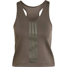 Adidas Power Revers Funktionstank Damen - oliv - Gr. L - Polyester/Elastan