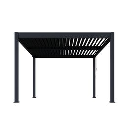 Pergola anthrazit 360 x 400 cm