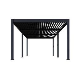 Pergola anthrazit 360 x 720 cm