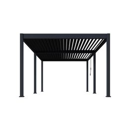 Pergola anthrazit 360 x 600 cm