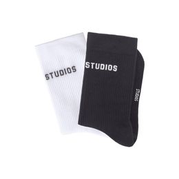 Copenhagen Studios Socken Damen Gr&ouml;&szlig;e 43/46 anthrazit / wei&szlig;