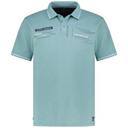 Casamoda Gro&szlig;e Gr&ouml;&szlig;en CASA MODA Poloshirt mit Print Farbe t&uuml;rkis Gr&ouml;&szlig;e: 6XL
