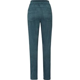 WITT Damen Cordhose mit Rundum-Dehnbund, petrol, Gr&ouml;&szlig;e 40