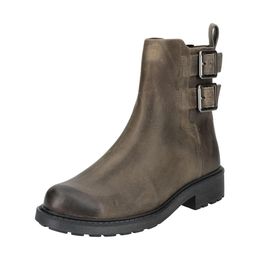 Clarks Stiefelette Damen Gr&ouml;&szlig;e 42 taupe Winterschuhe