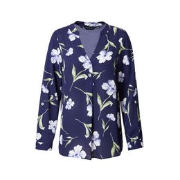 Dorothy Perkins Bluse Damen Gr&ouml;&szlig;e S navy / gr&uuml;n