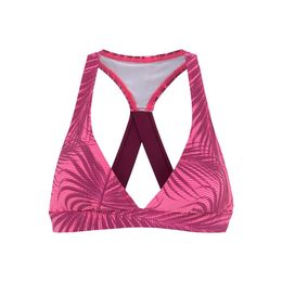 active by Lascana Lascana Active Athletic Bikini Top female Pink size 40