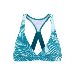 active by Lascana LASCANA ACTIVE Sportbikinitop Damen Gr&ouml;&szlig;e 90 navy / t&uuml;rkis / hellblau / petrol