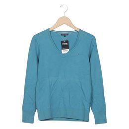 Tommy Hilfiger Pullover Damen Gr&ouml;&szlig;e L Second Hand t&uuml;rkis