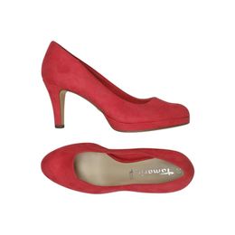 Tamaris Pumps Damen Gr&ouml;&szlig;e 39 Second Hand rot