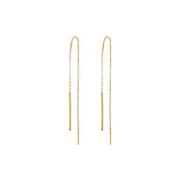 Lucardi Earrings 'Klassisch' female Gold size Onesize