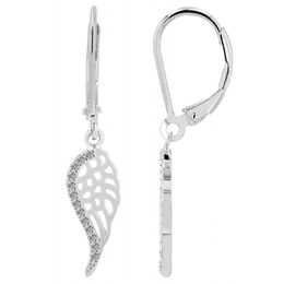 Adelia&acute;s ADELIA ́S Damen Paar Ohrclips "Damen Ohrclips aus rhodiniertem 925 Sterling Silber und Zirkonia", Damen, Silber 925 (Sterlingsilber), silber, Silber