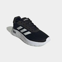 Herren Walkingschuh "CLOUDFOAM COMFY", adidas Sportswear, Gr. 45, schwarz-wei&szlig;, Synthetik, Textil, Schuhe
