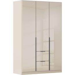 Dreht&uuml;renschrank OTTO HOME, B:136cm H:210cm T:54cmbeige, glas beige (champagner), Holzwerkstoff, Schr&auml;nke, "Kleiderschrank Kleiderschr&auml;nke Schrank