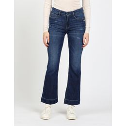 Gang Damen Schlagjeans "Gang Jeans Bootcut Flared 94MAXIMA KICK"denim blau, Gr. 28, 94% Baumwolle, 4% Elastomultiester, 2% Elasthan, Jeans
