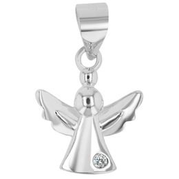 Adelia&acute;s ADELIA ́S Damen Kettenanh&auml;nger "stylischer Engel Anh&auml;nger aus 925 Sterling Silber", Silber 925 (Sterlingsilber)silber, Silber 925 (Sterlingsilber),